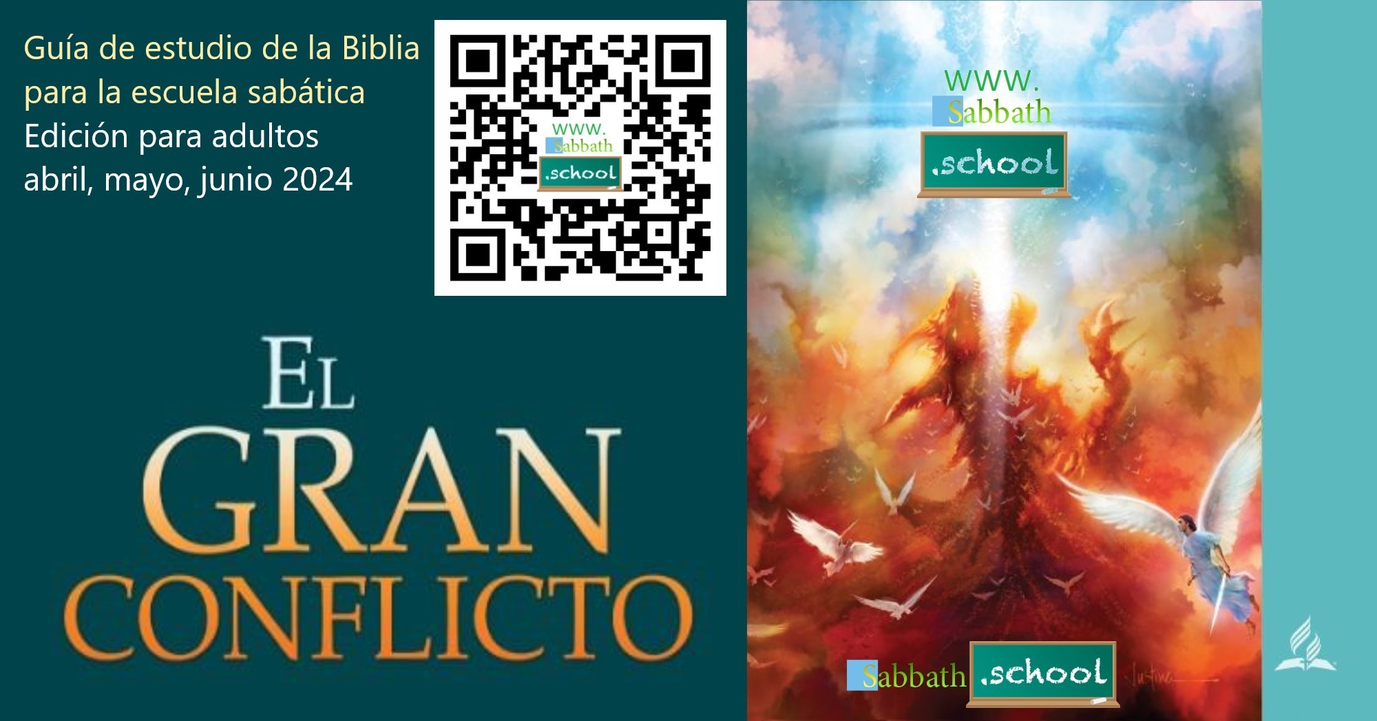Libro de lecciones trimestrales - El Gran Conflicto - Escuela Sabática